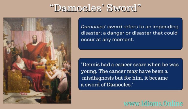 Damocles’ Sword | Idioms Online