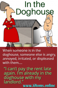 In the Doghouse | Idioms Online