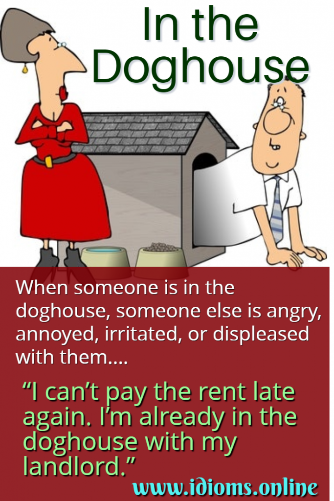In The Doghouse Idioms Online