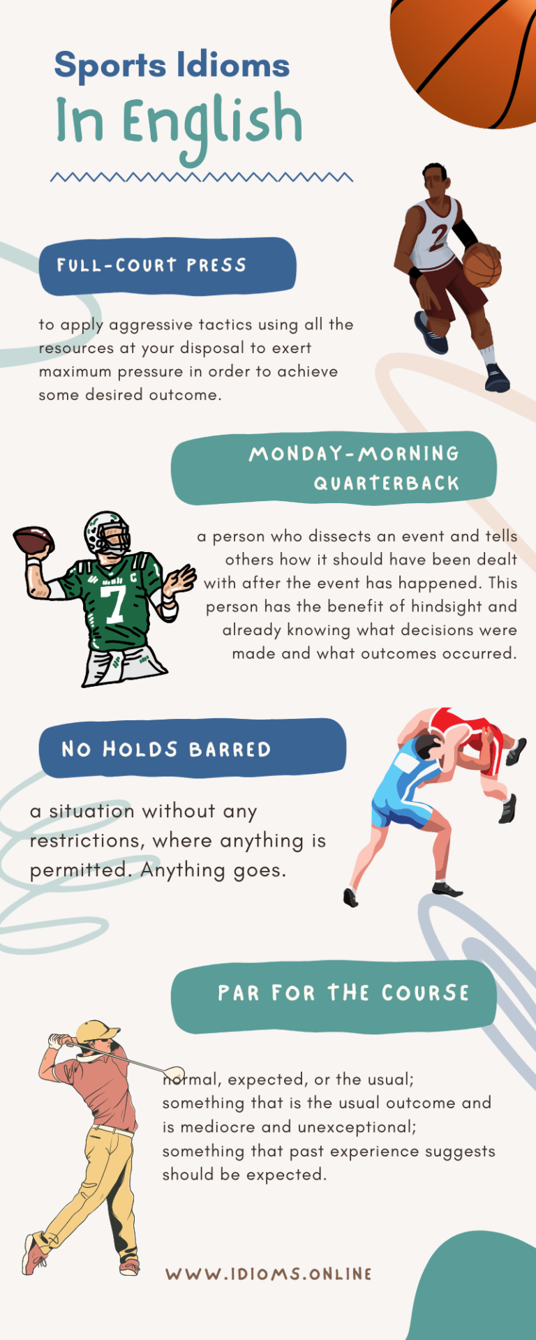 25 Sports Idioms In English | Idioms Online