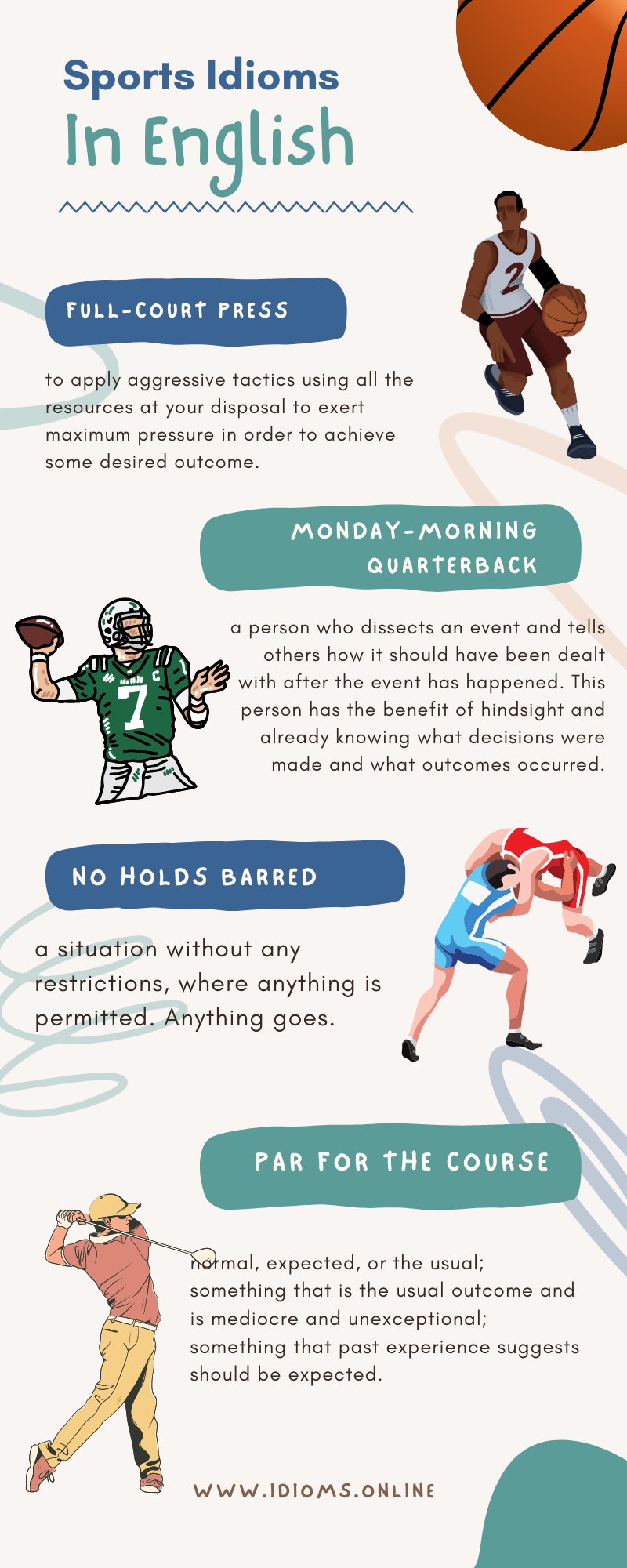 25 Sports Idioms In English | Idioms Online 25 Sports Idioms In English | Idioms Online